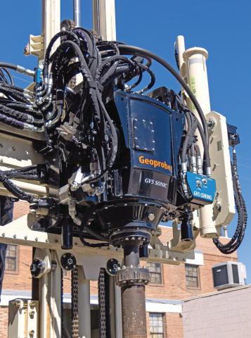 GV5 Sonic Head Provides Power and Durability | Geoprobe Systems®