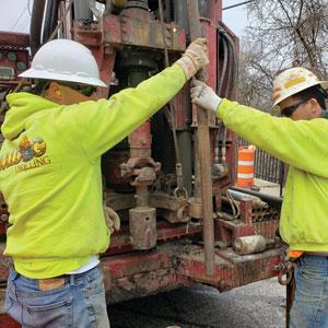 Interlocking Split Spoon Sampler | Geoprobe® Split Spoon Sampler