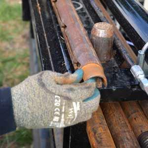 Interlocking Split Spoon Sampler | Geoprobe® Split Spoon Sampler